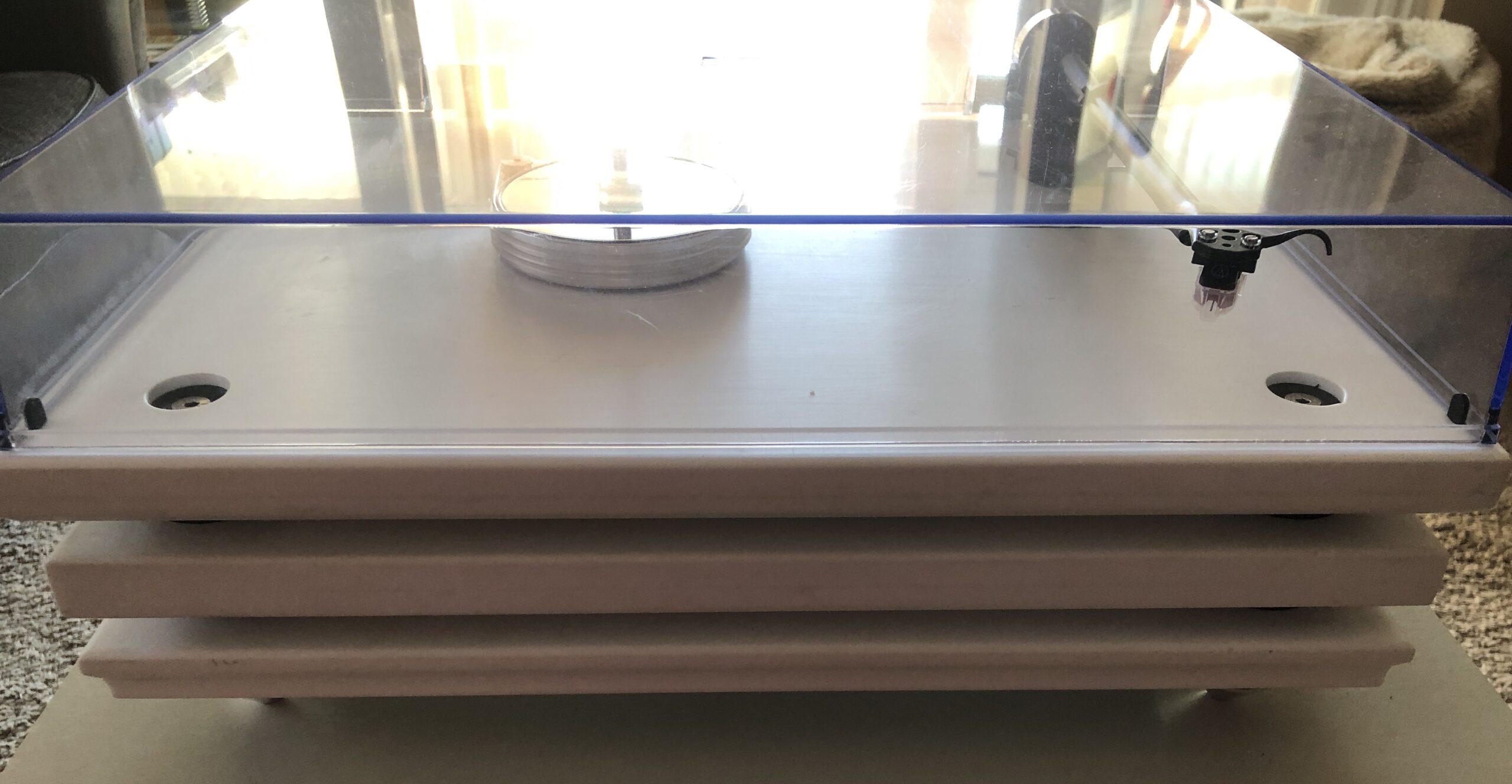 Glacier Completed Unit No Platter Front View - The Blind Man's Workshop