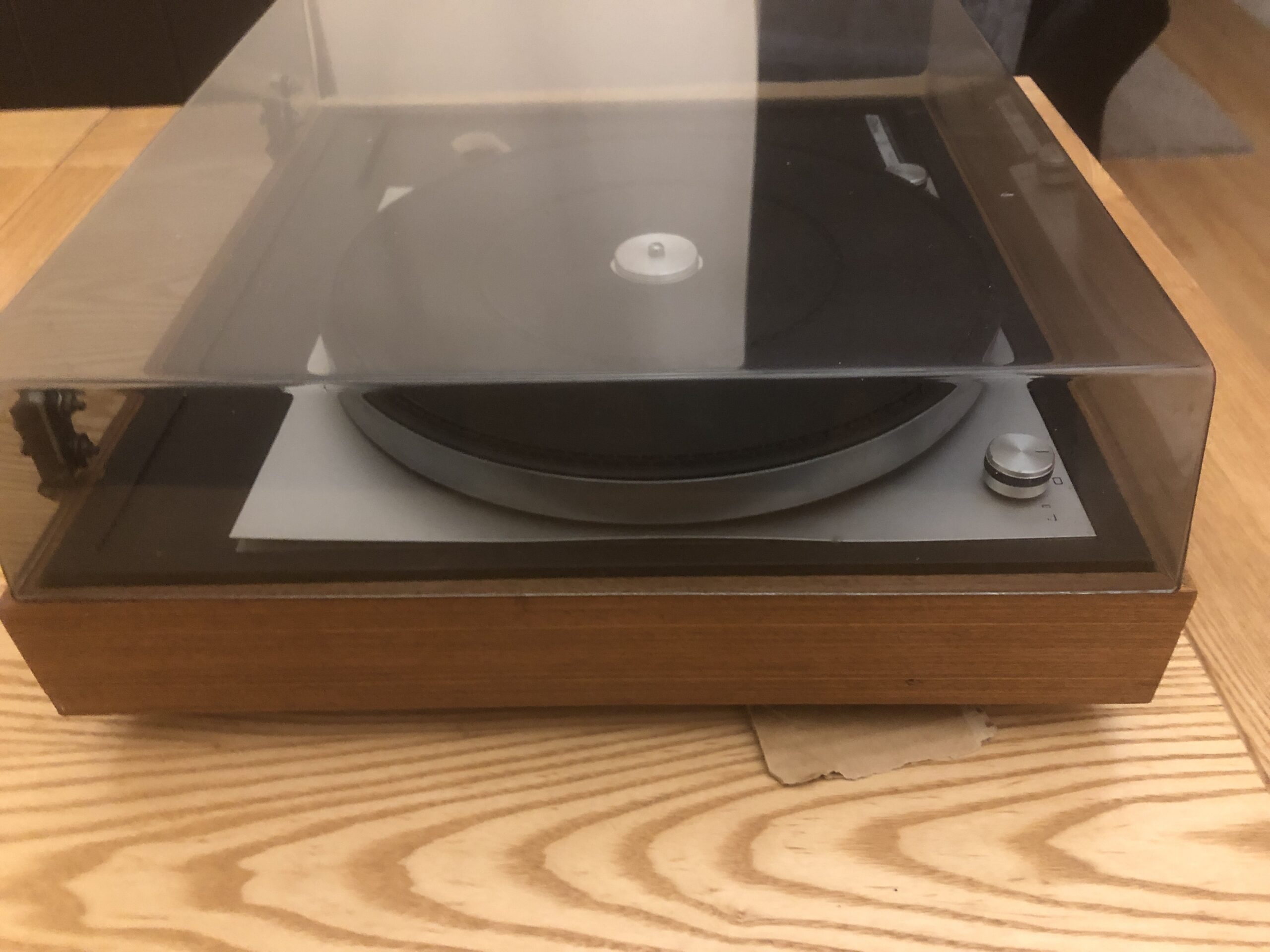 Thorens TD-150 Restoration, Maple Plinth - The Blind Man's Workshop