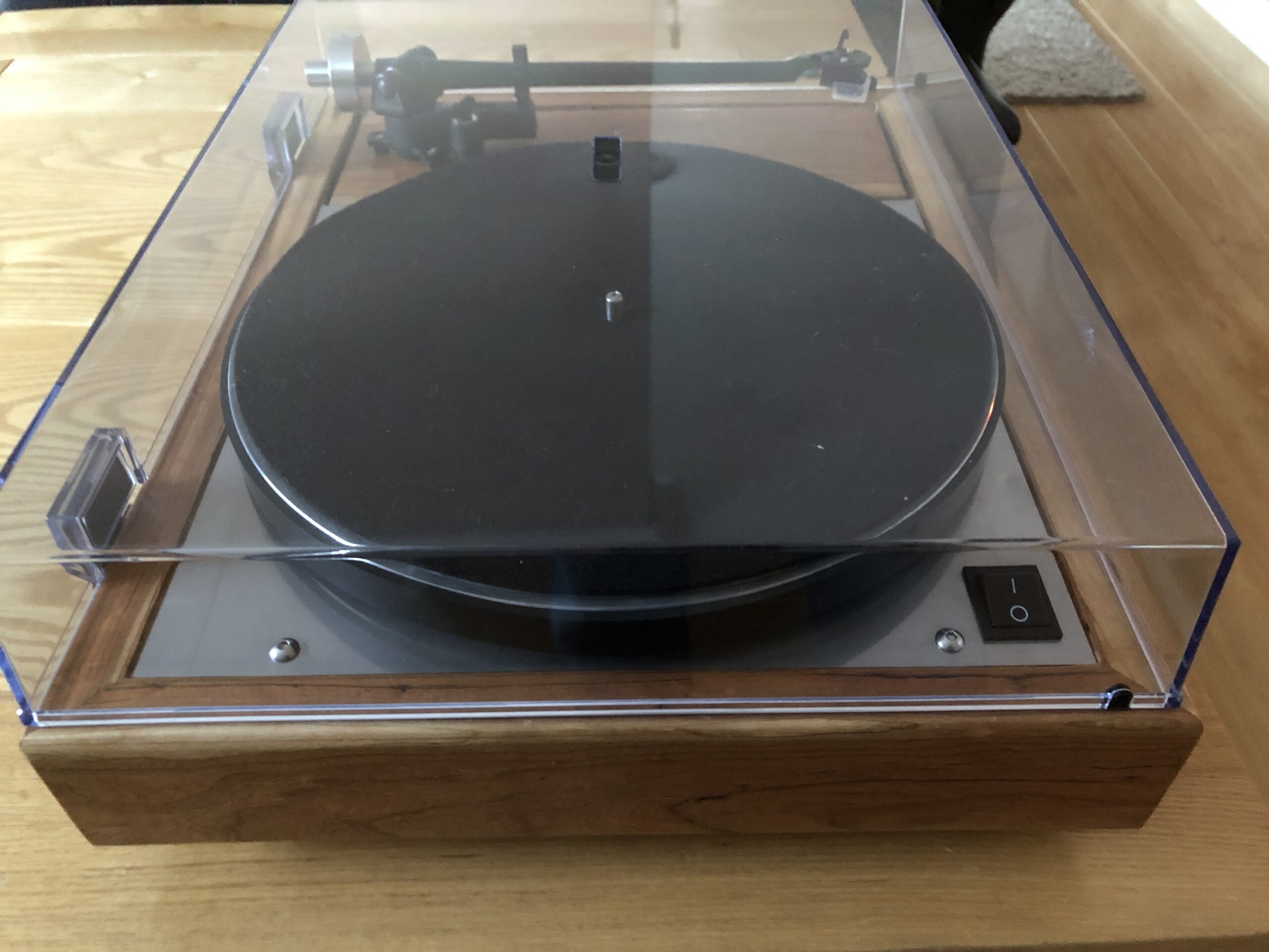 Project Cherry Left Side Cover Down - The Blind Man's Workshop