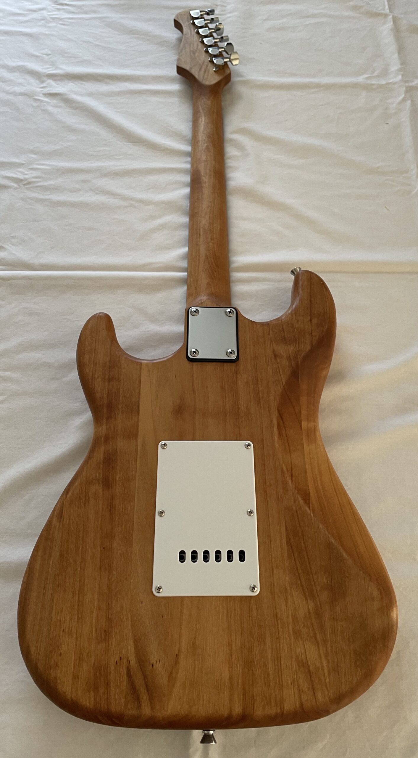 Roasted Poplar guitars - The Blind Man's Workshop