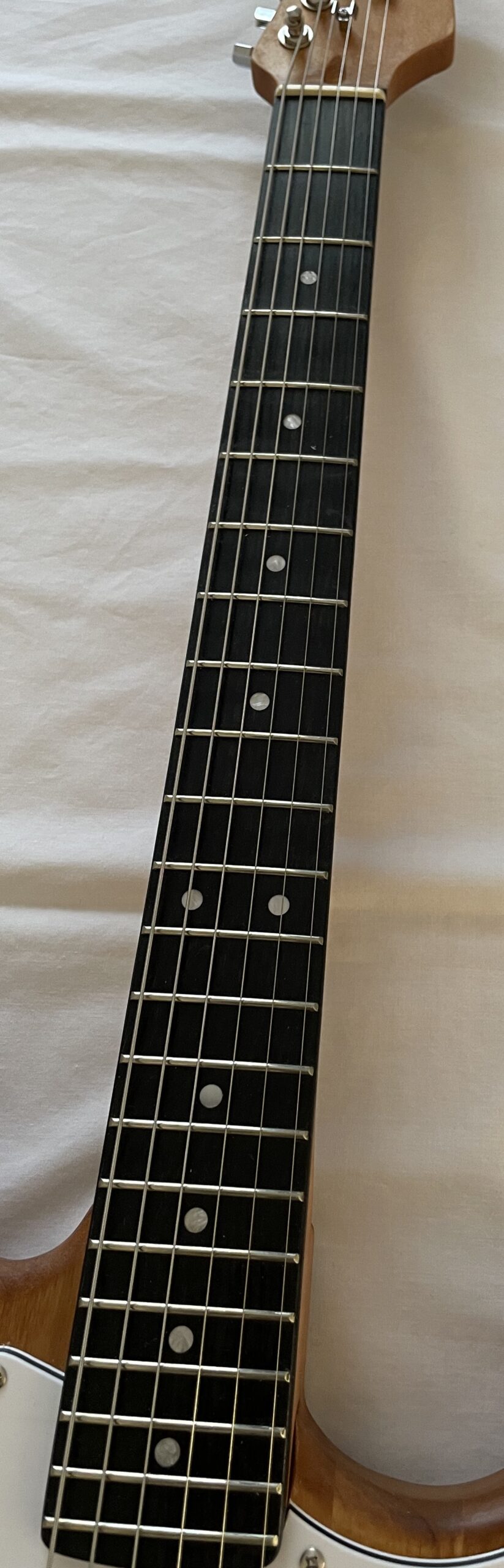 Roasted Poplar guitars - The Blind Man's Workshop